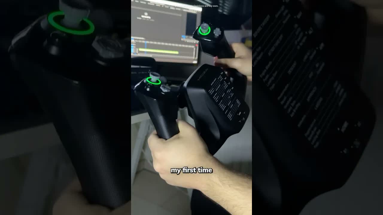 MOZA force feedback yoke for flight simulators