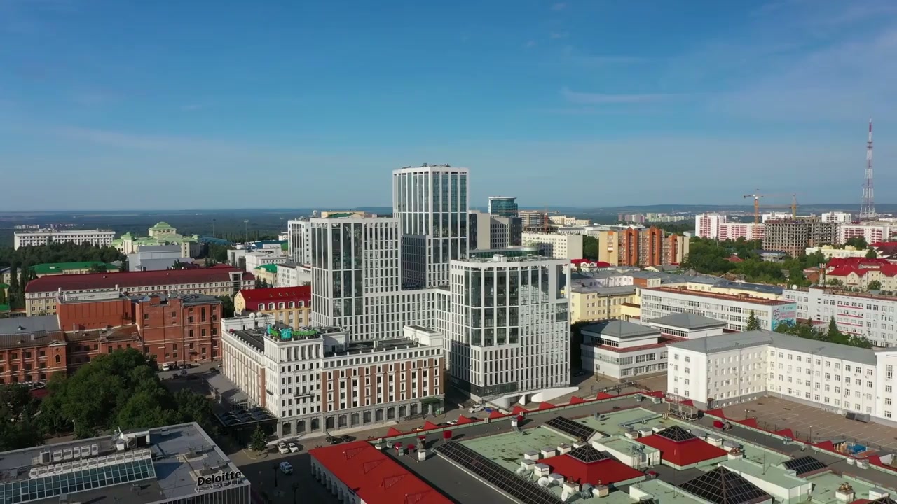 Ufa, Russia: Drone tour of Bashkortostan capital