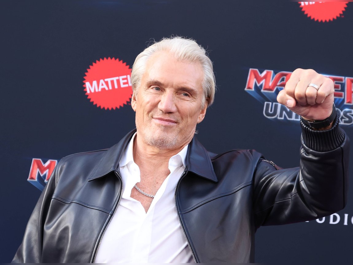 Masters of the Universe: First He-Man Dolph Lundgren at premiere