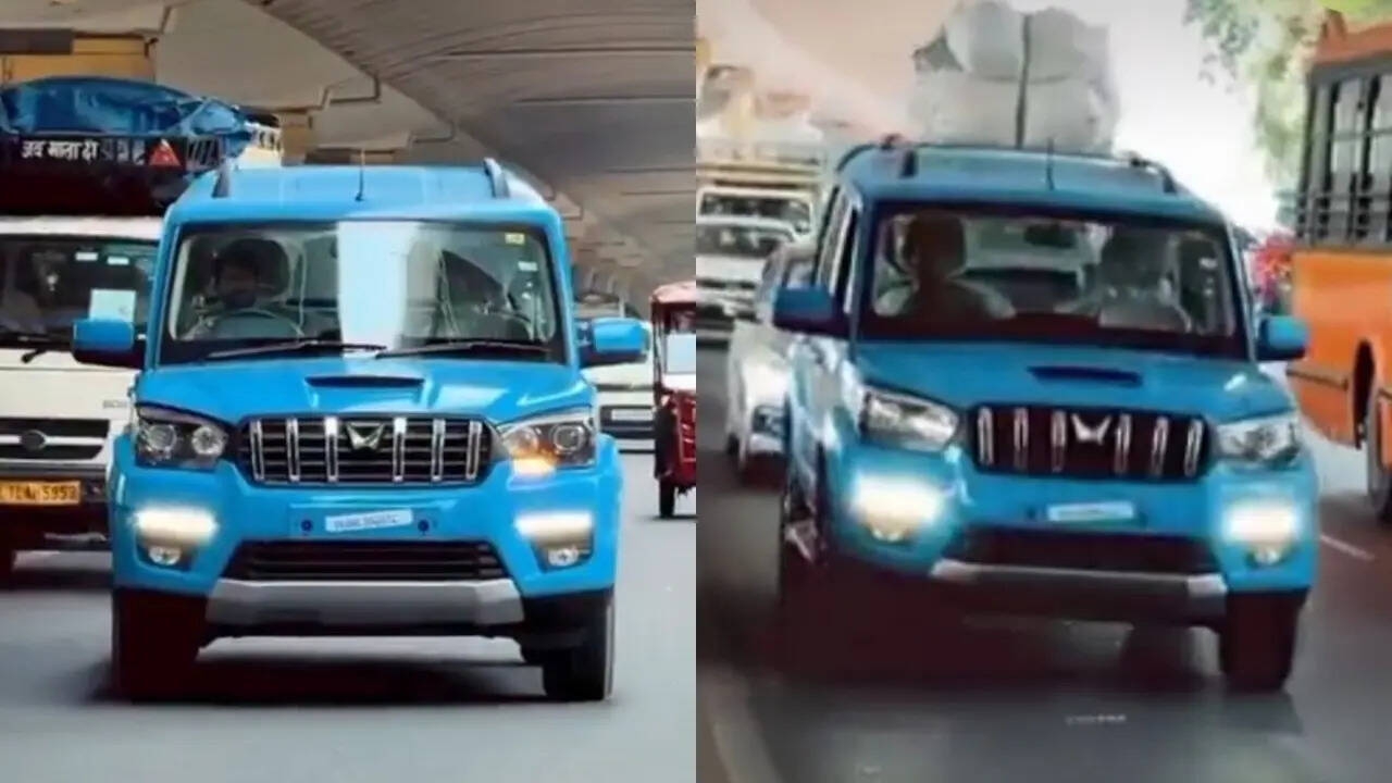 India's best-looking Mahindra Scorpios? Check new Indian Air Force SUV ...