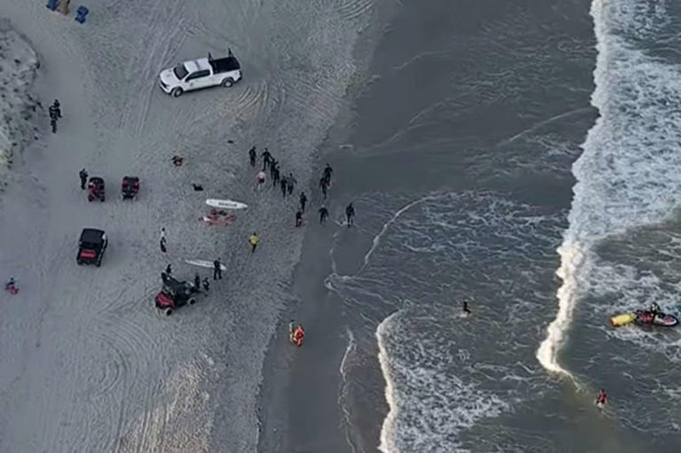 19-year-old man vanishes after being hit by wave while boogie boarding ...