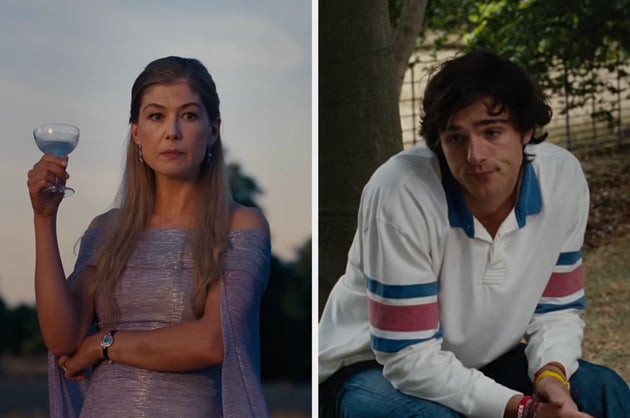 Former James Bond star Rosamund Pike reacts to co-star Jacob Elordi 007 ...