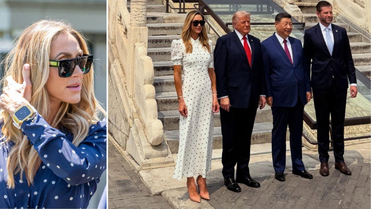 'Something is wrong': Lara Trump's appearance at Chinese state banquet ...