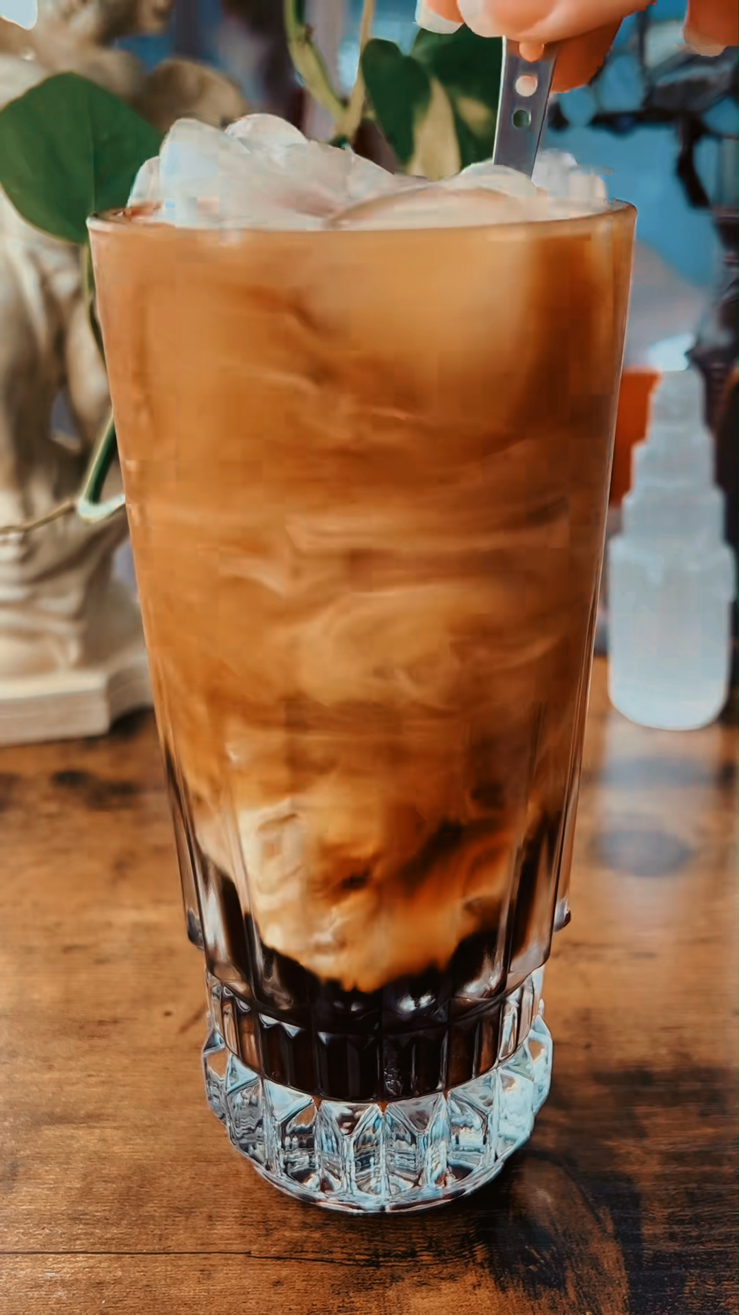 Simple homemade coffee recipes with blueberry flavor