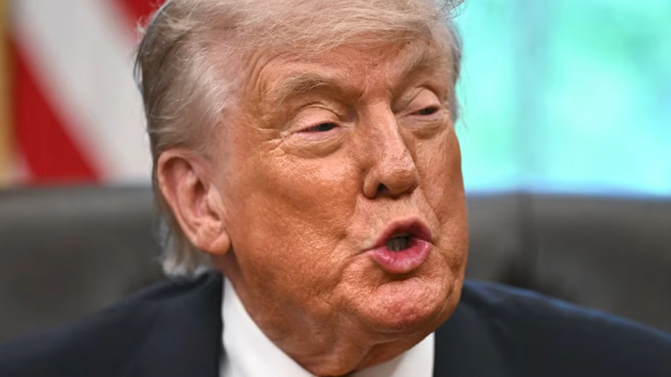 Trump posts death message as chaos erupts outside mosque
