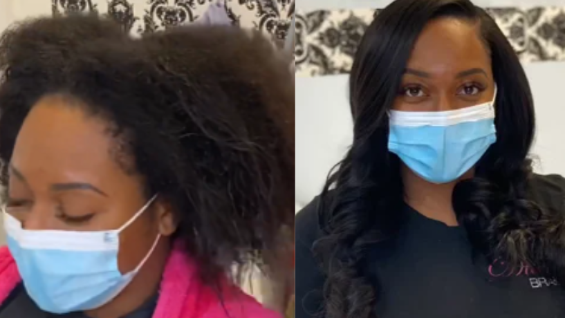 What it feels like to finally get your hair done