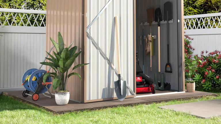Walmart’s bestselling outdoor storage shed is now $103