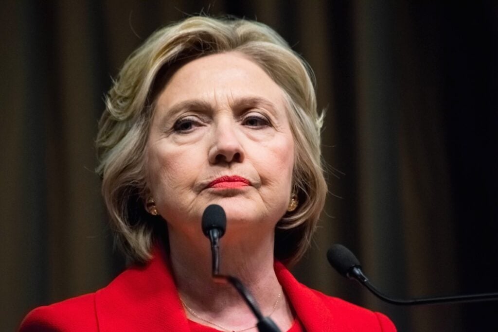Hillary Clinton slams Trump's $1.7 billion 'slush fund,' says he is ...