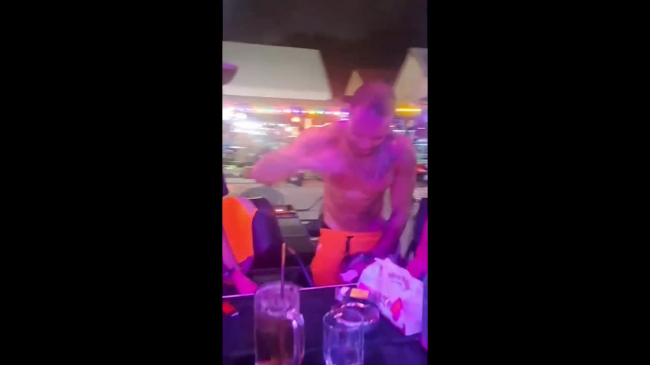 Police hunt tourist who stuffed baby monkey in his shorts and bit its head