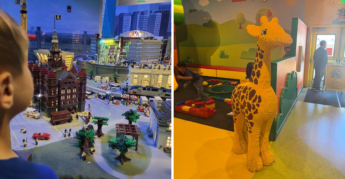 This indoor LEGO wonderland in Texas is perfect for building memories ...