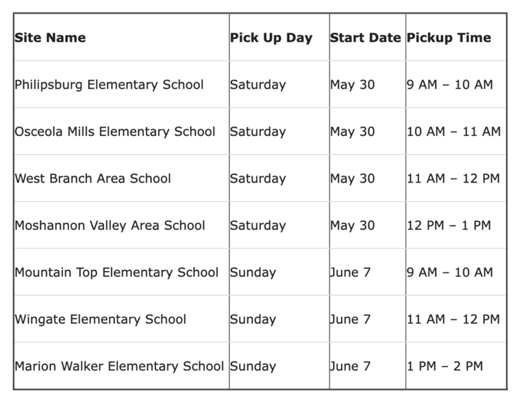 YMCA of Centre County’s summer lunch program returns for 2026