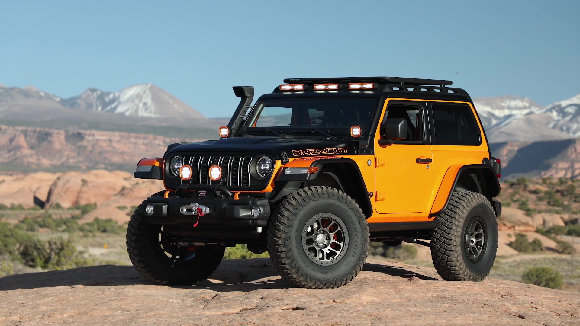 Jeep Wrangler Buzzcut concept design preview - 2026 Easter Jeep Safari