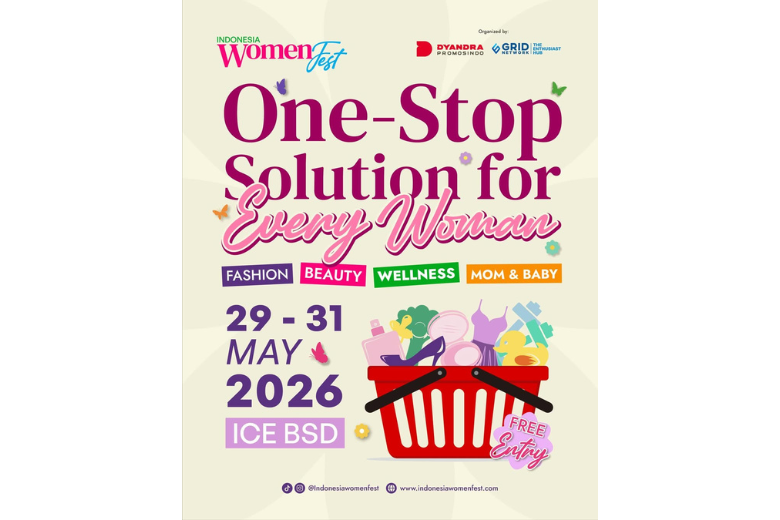 Rekomendasi makeup look yang nyaman dipakai ke Indonesia Women Fest