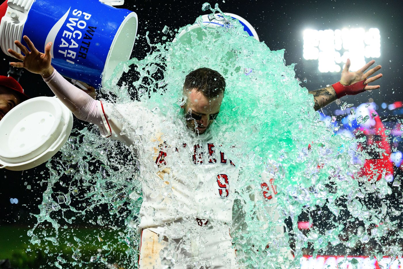 Ginn loses no-hitter in 9th and then the game when Neto's 2-run homer ...