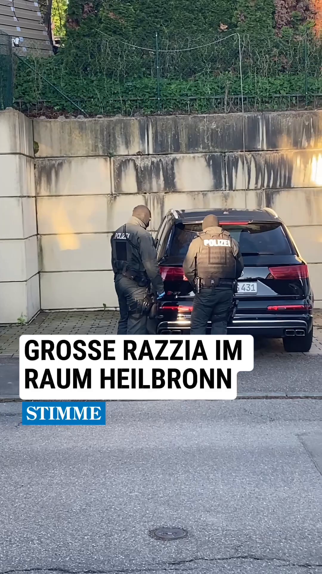 Große Razzia im Raum Heilbronn