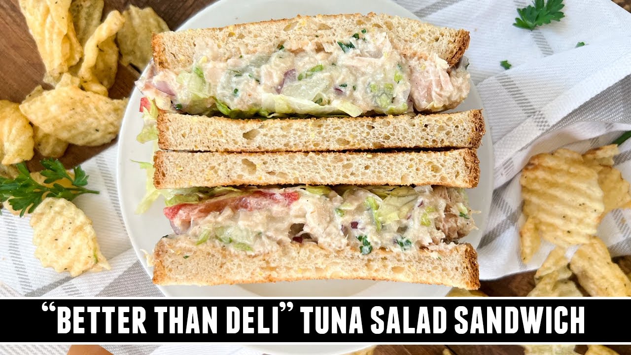 Better than deli tuna salad sandwich: Easy 10-minute homemade recipe