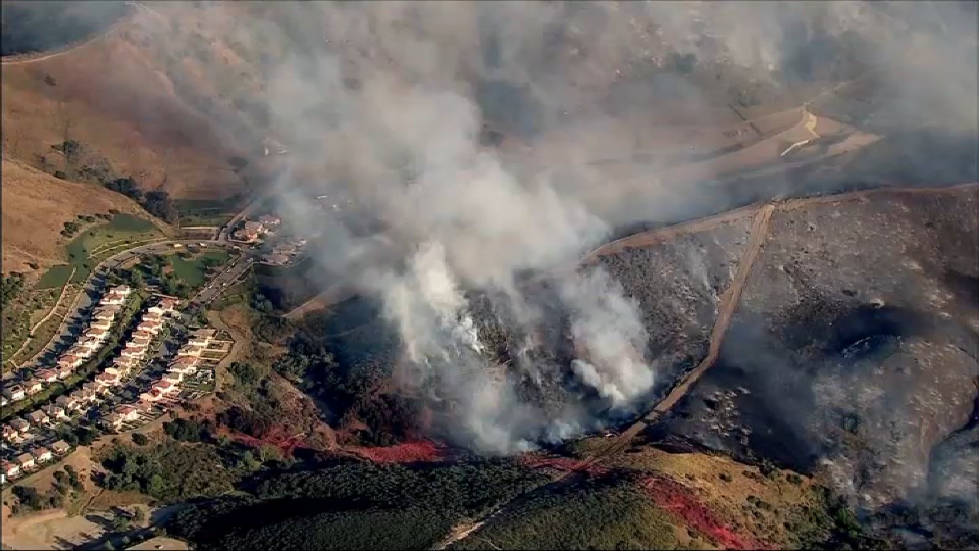 SoCal brush fires trigger air quality advisory