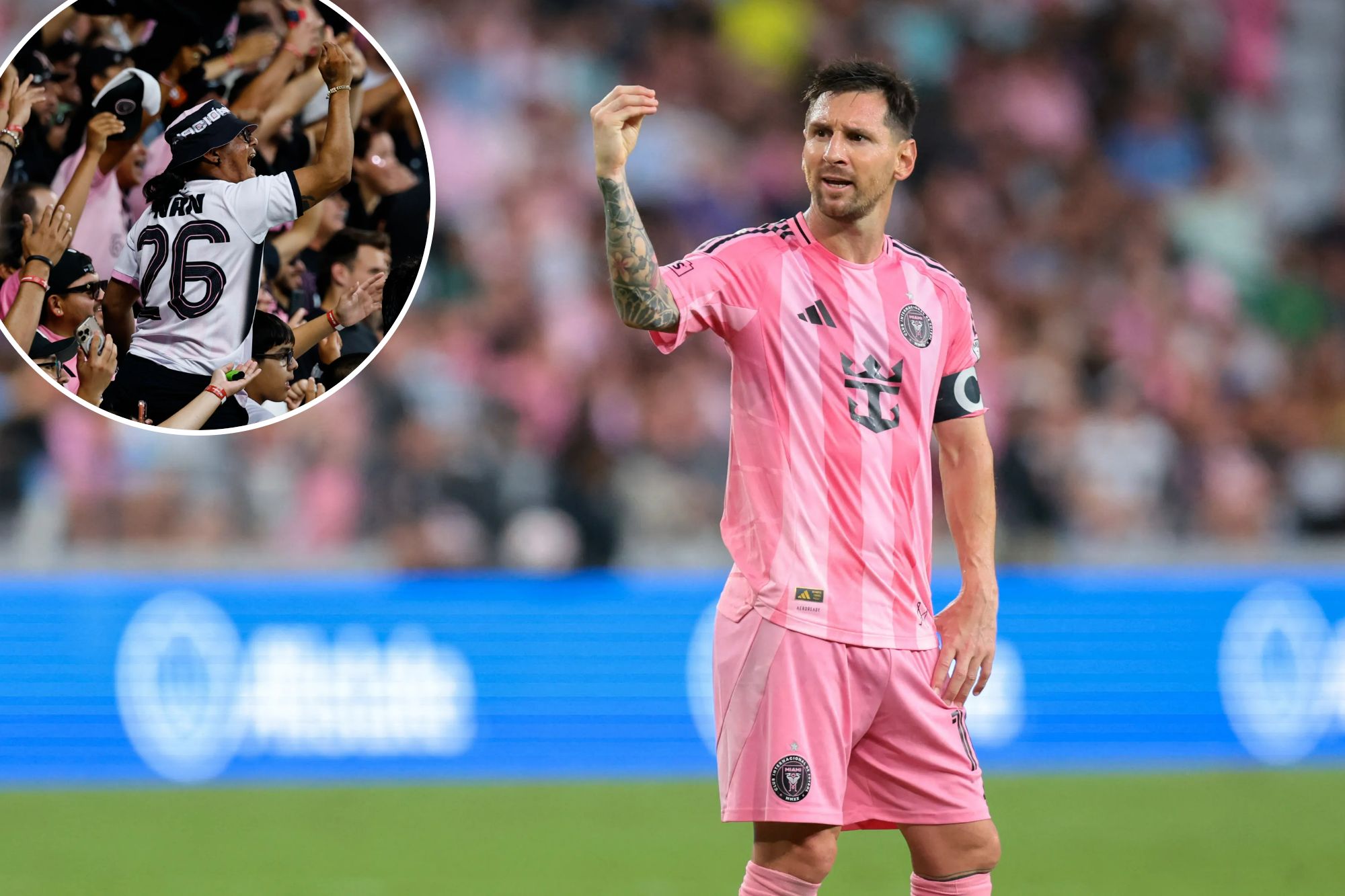 Inter Miami fans wage silent protest against Lionel Messi-led team over ...
