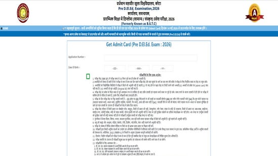 Rajasthan pre DELED admit card 2026 available on predeledraj2026.com ...