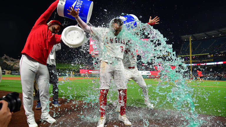 Ginn loses no-hitter in 9th and then the game when Neto's 2-run homer ...