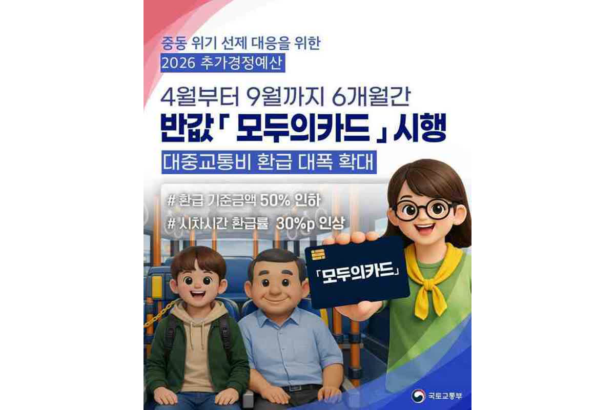 [19일 평택시] 고유가 극복 위한 대중교통 환급 확대 등