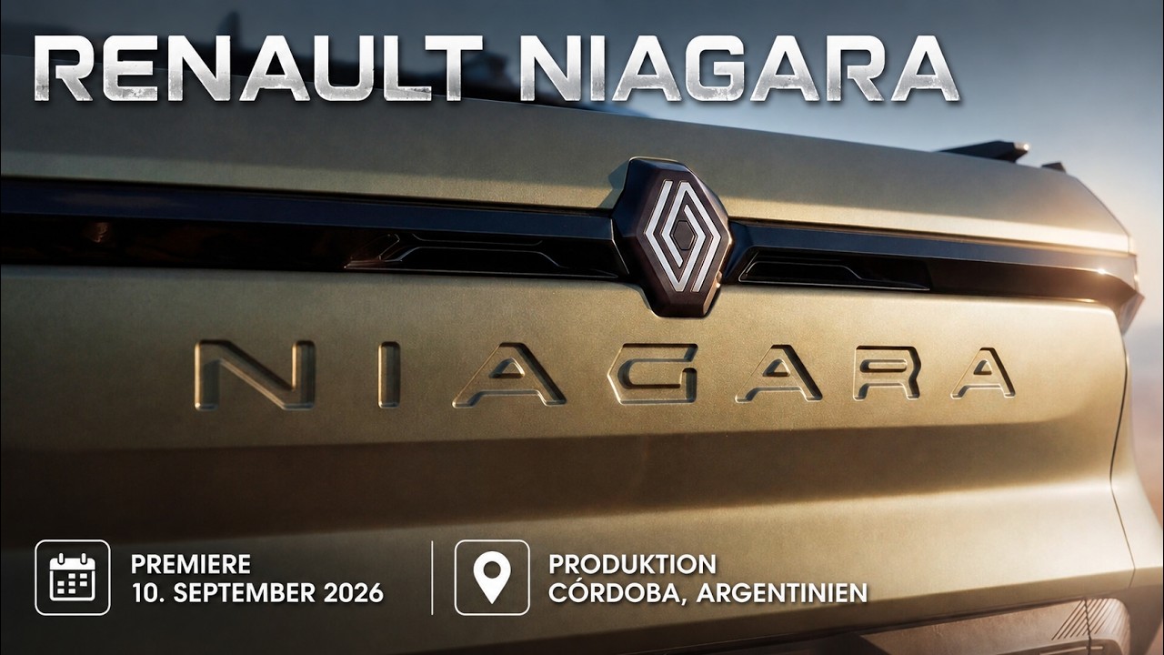 Teaser | Renault Niagara feiert 2026 Premiere als Adventure-Pick-up