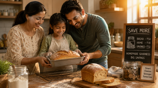 Bread prices up by ₹5? Here’s how to make fresh bread at home for much less