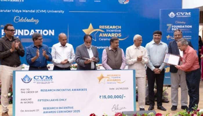 CVM University, Anand, Gujarat, accelerates research and innovation ...