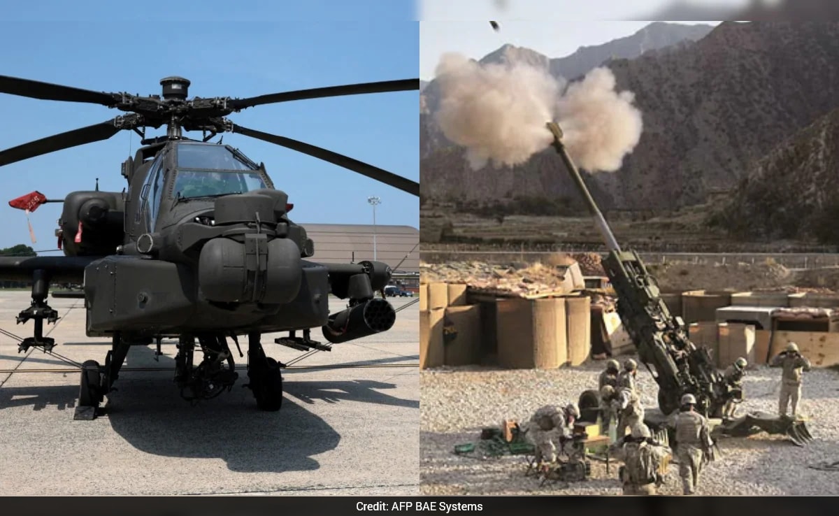 Apache choppers, howitzers: US clears $428-million defence support to India