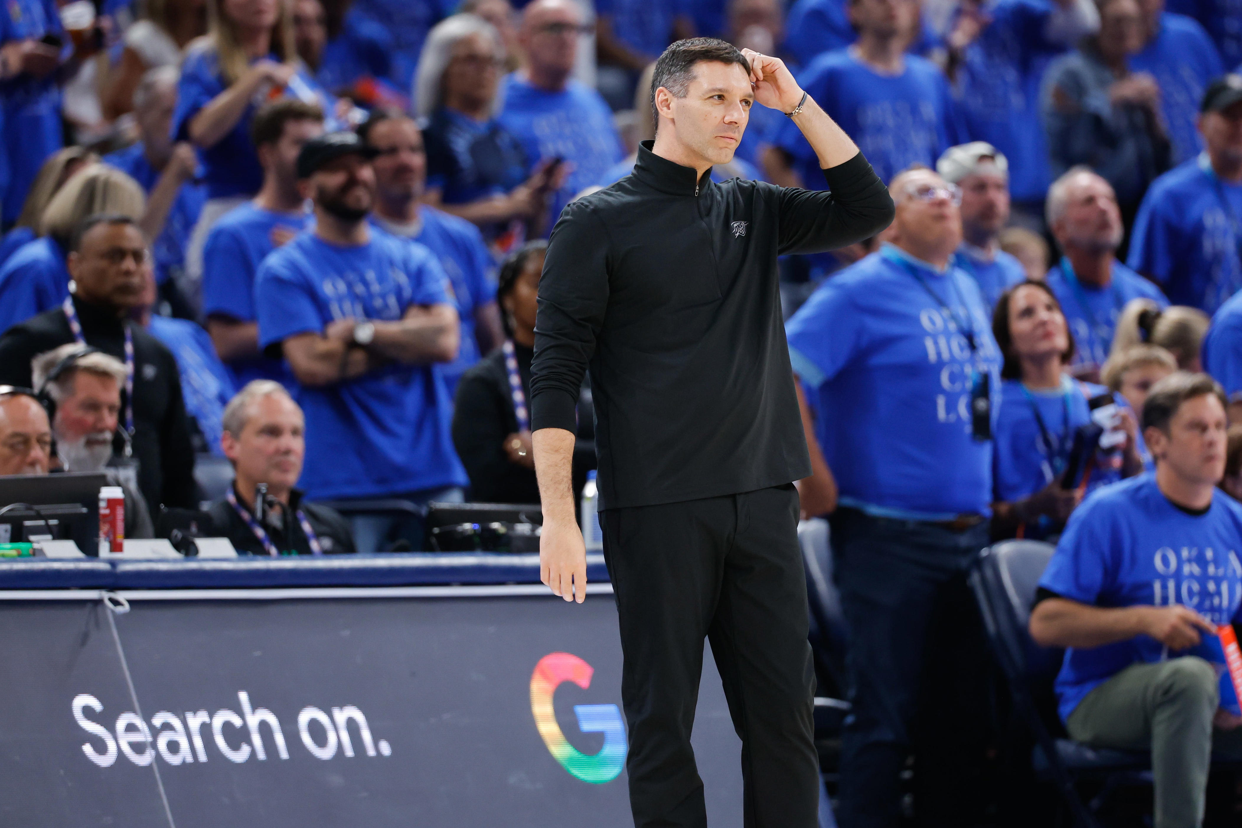 Could Mark Daigneault change OKC's starting lineup for Game 2 against ...