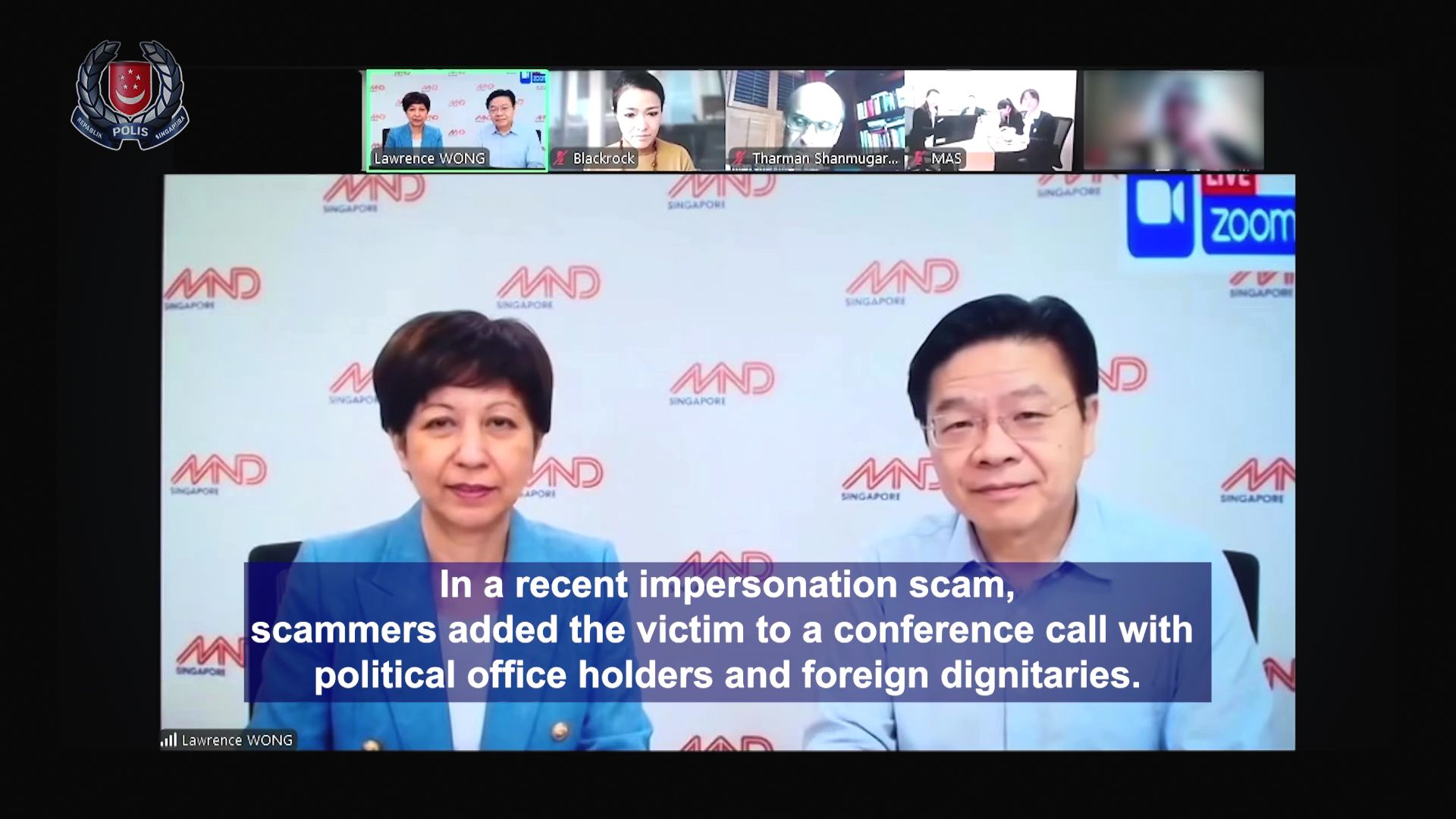 Police uncover footage of AI-generated fake Zoom meeting scam ...