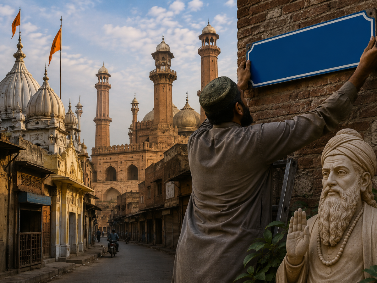 Ram Gali in Lahore! Why Pakistan is renaming places to Hindu and Sikh ...