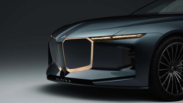 The first BMW Alpina model in the new era will be a large V8 sedan