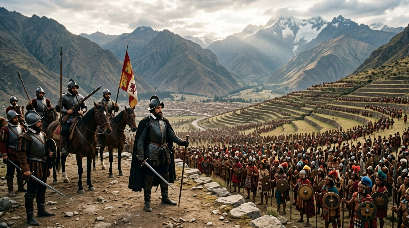 Come meno di 200 soldati distrussero l’impero Inca