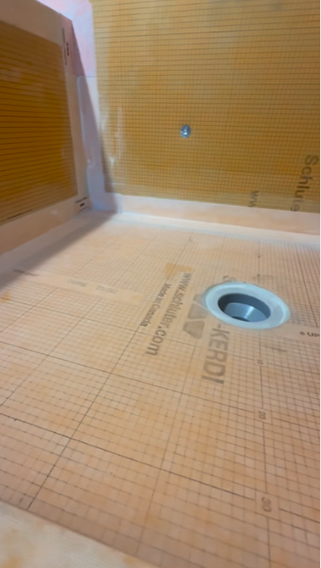 Easy membrane installation over mud job