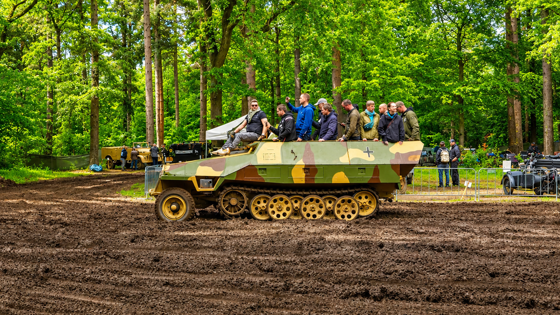 Discover Europe’s biggest WWII vehicle event at Overloon (4K)