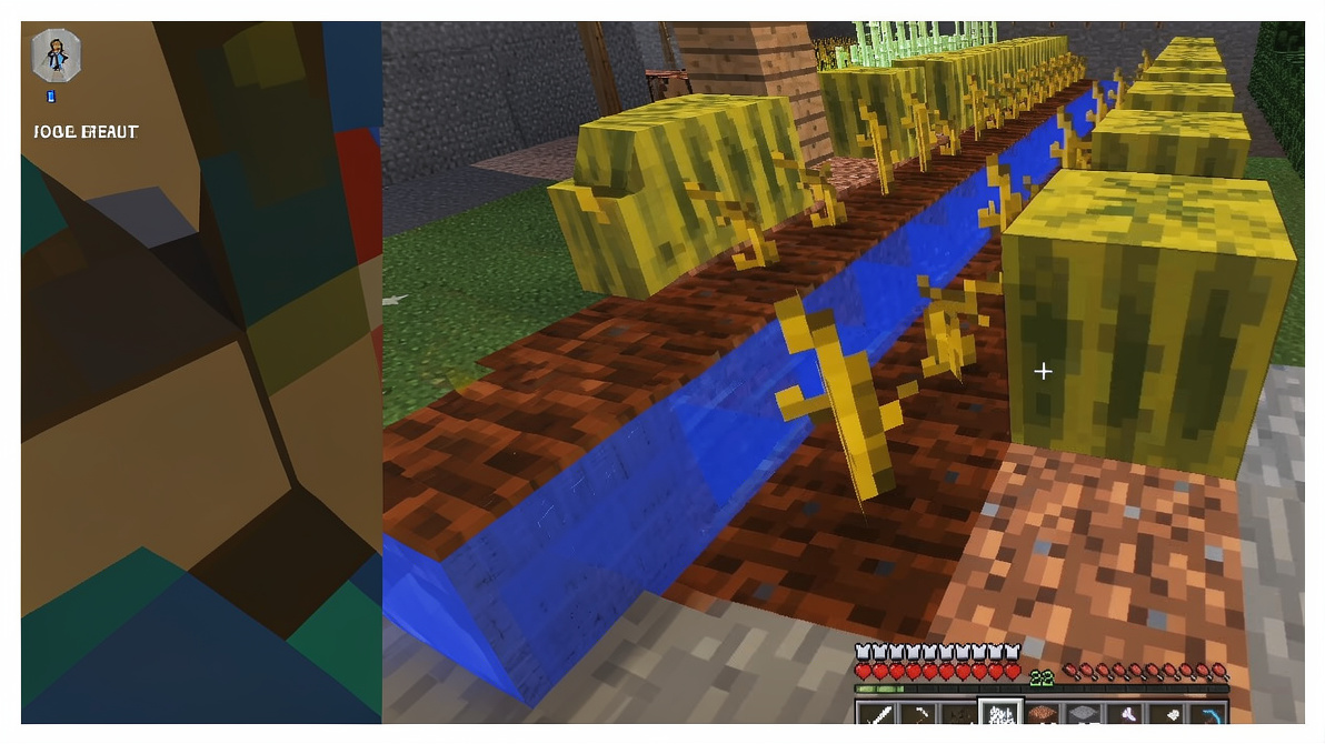 Minecraft - Growing melons & finding seeds