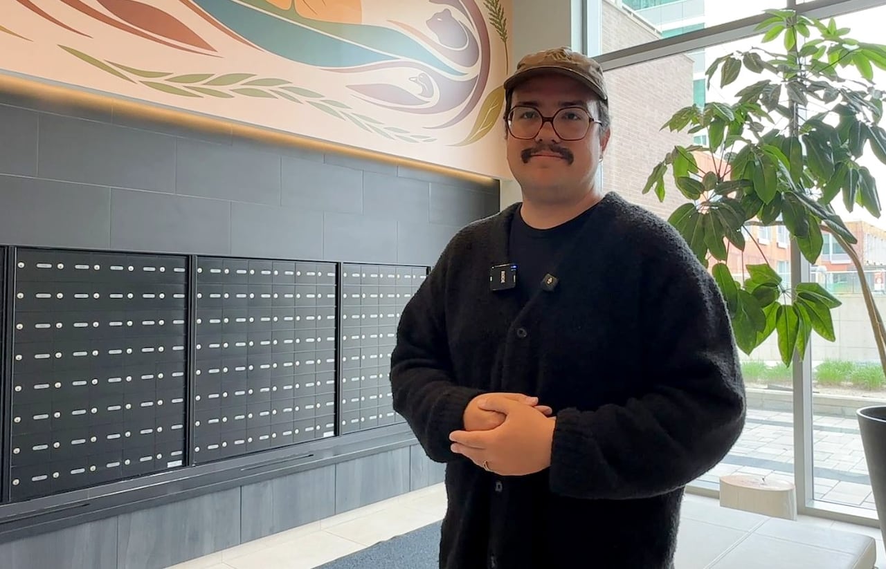 Indigenous artist creates murals for Kitchener condo