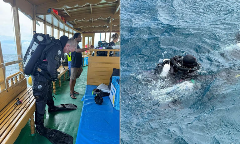 Bodies of two more doomed Italian divers are recovered from Maldives cave
