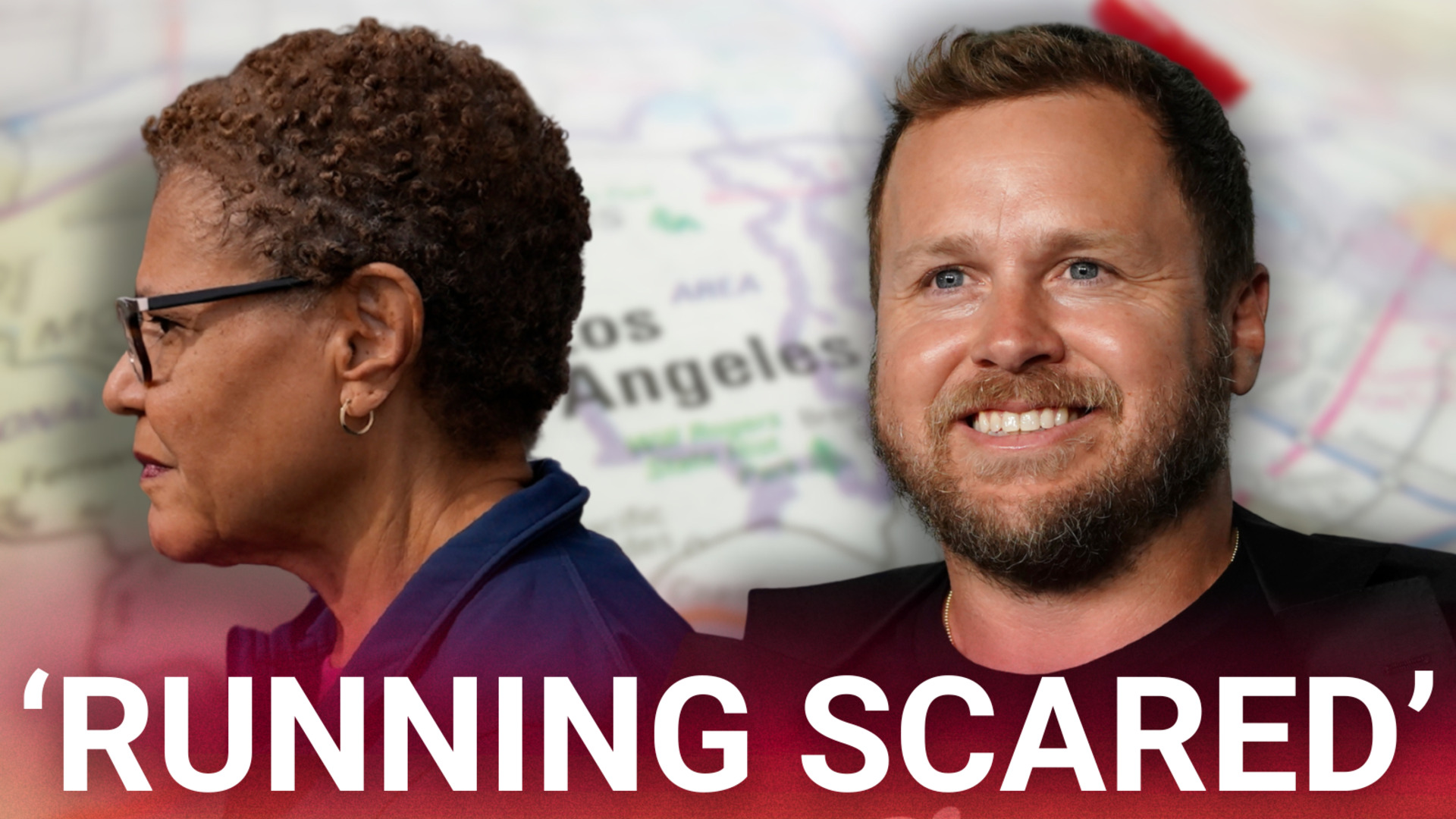 Karen Bass 'running scared' after Spencer Pratt's viral AI campaign video