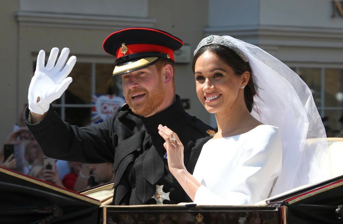 Meghan Markle's anniversary caption mistake
