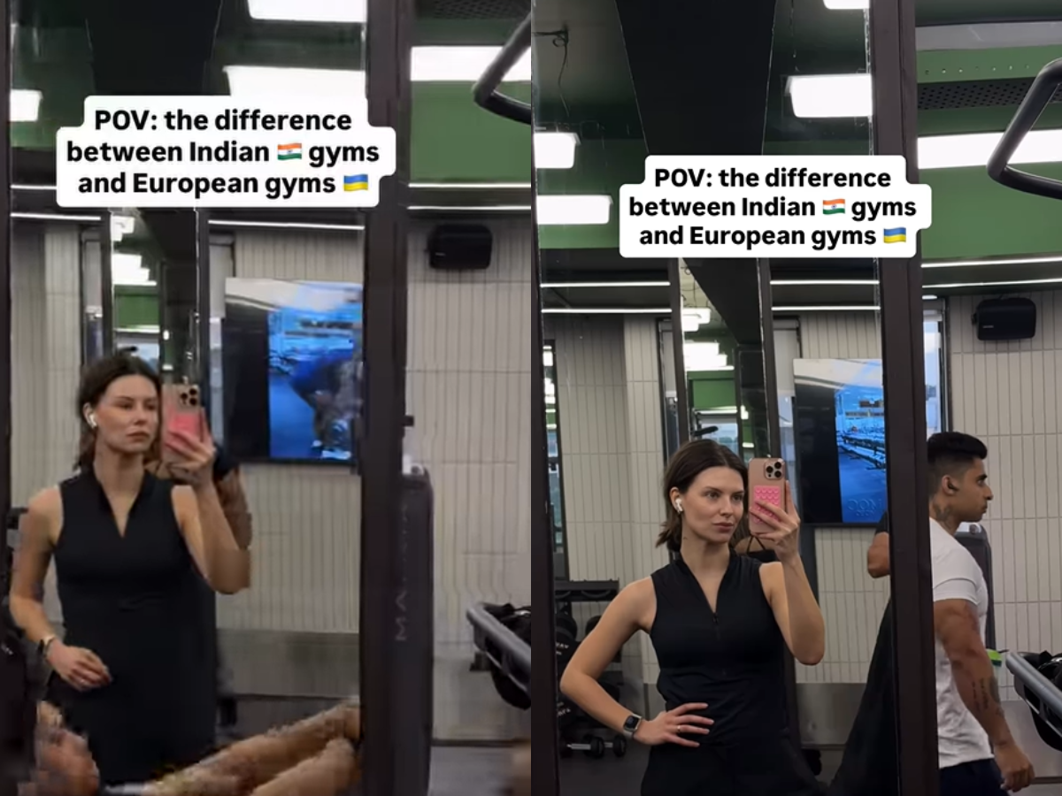 Indian gyms surprised me: Ukrainian woman compares fitness culture in ...