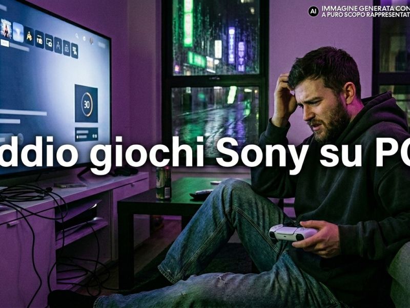 Sony chiude le porte ai grandi giochi single player su PC? C'è qualcosa ...