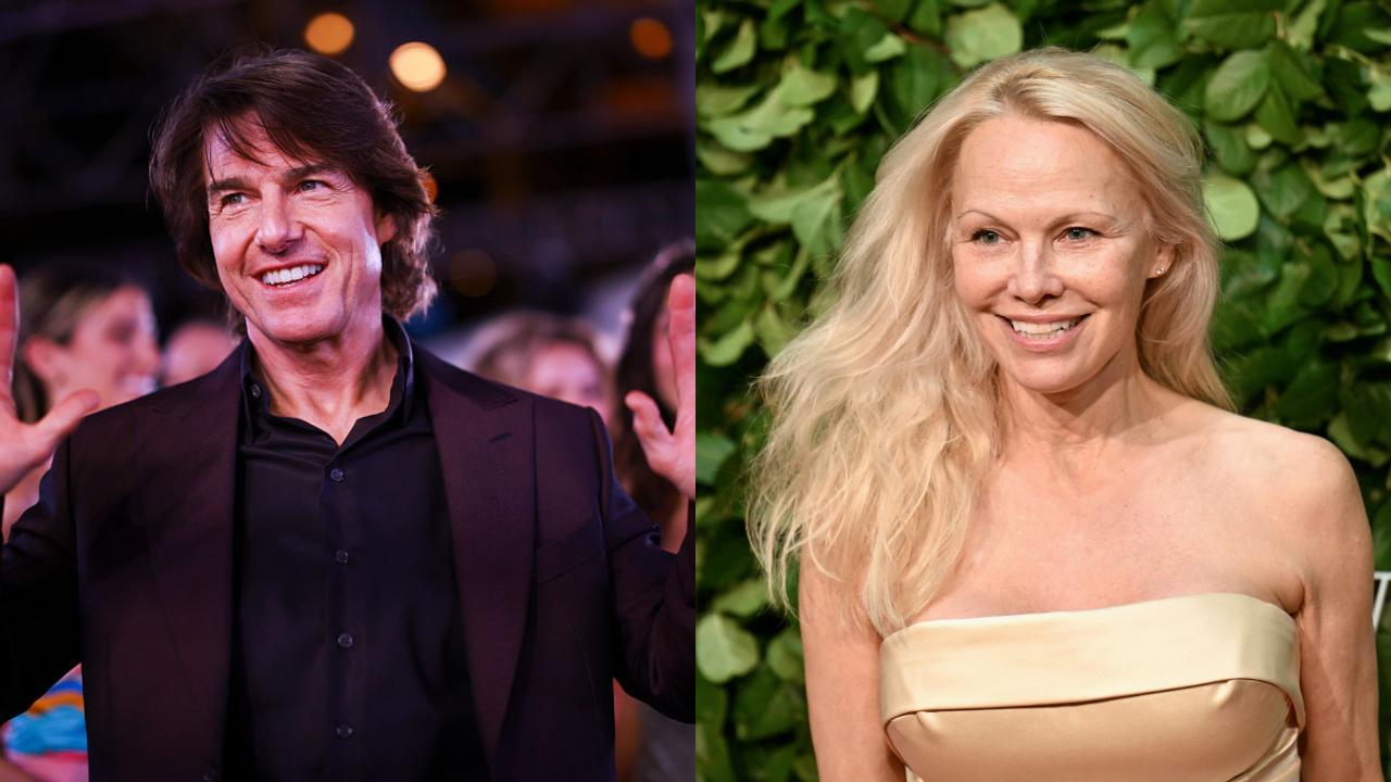 Tom Cruise & Pamela Anderson caught leaving same luxury hotel — fans ...