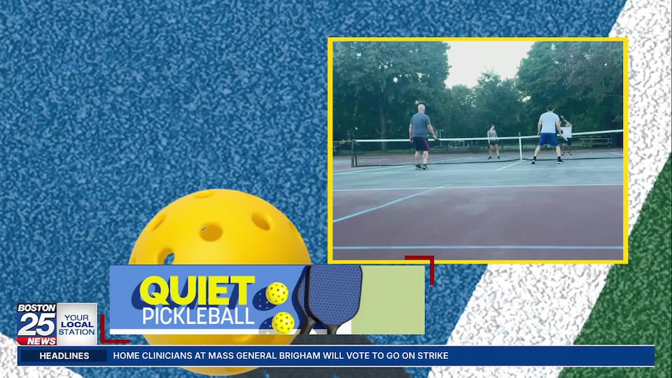 ‘It’s loud’ – Engineering students work to create a quiet pickleball