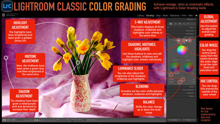 Stop guessing with Lightroom Classic color wheels and master color ...