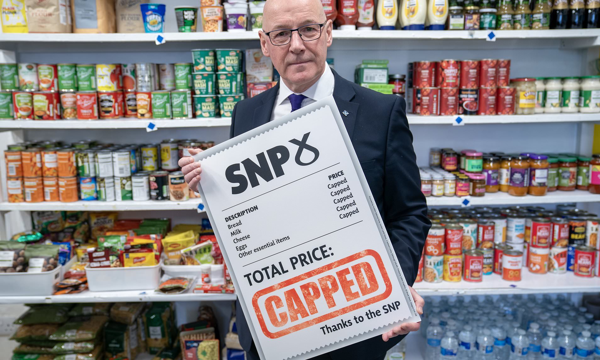 SNP's Swinney vows to push through government-mandated food price cap ...
