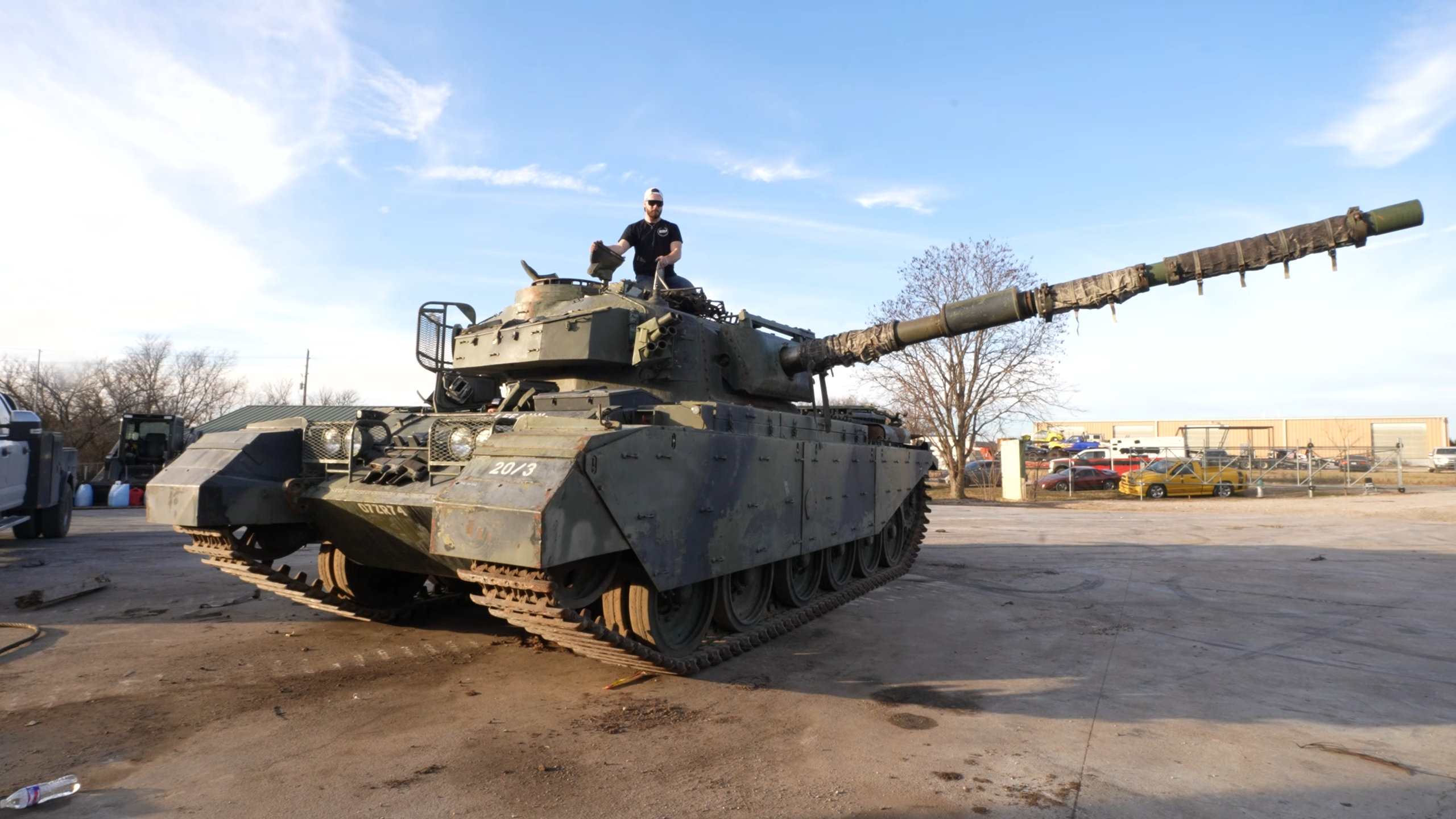 I bought a military tank - and caught government attention
