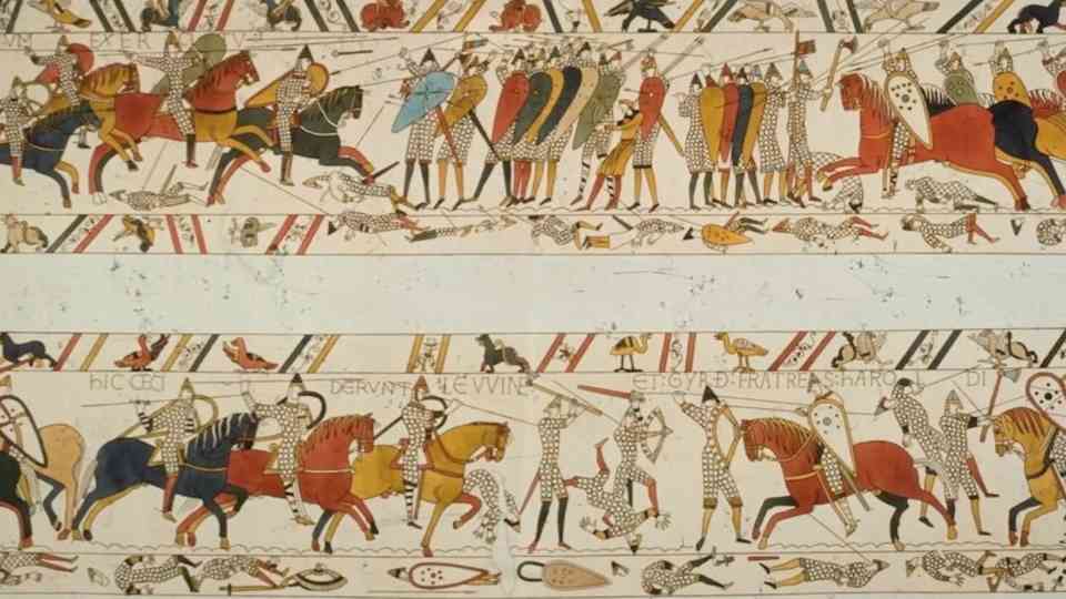 How William the Conqueror invaded England after Edward died with no heir