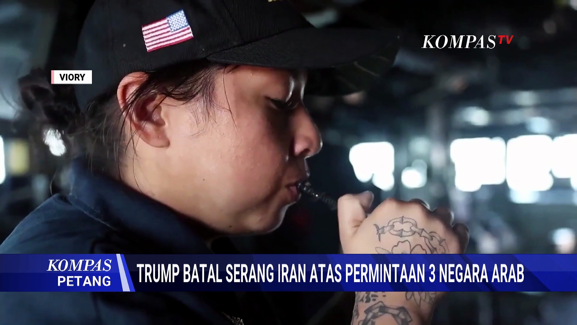 Trump sebut AS batal serang Iran atas permintaan 3 negara Arab | Kompas ...